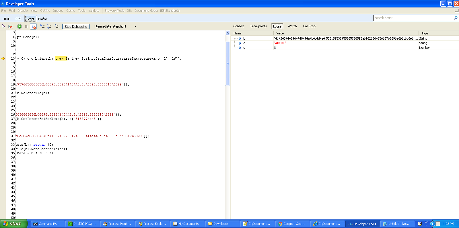 Deobfuscating JavaScript Malware
