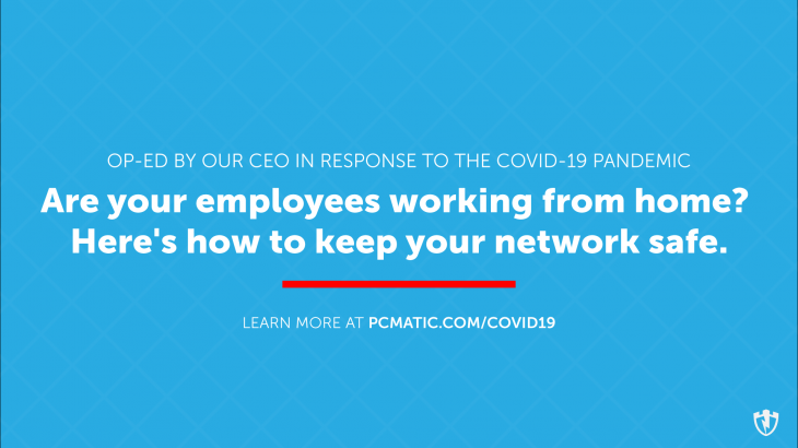 Are your employees working from home? Here's how to keep your network safe.