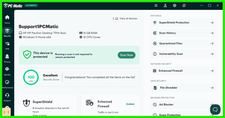 PC Matic 6: All‑in‑One, Complete Protection Platform