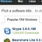 Download Older Versions of Software