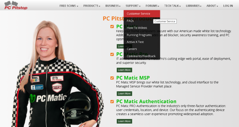Legitimate PC Matic Support - Where and How to Access It